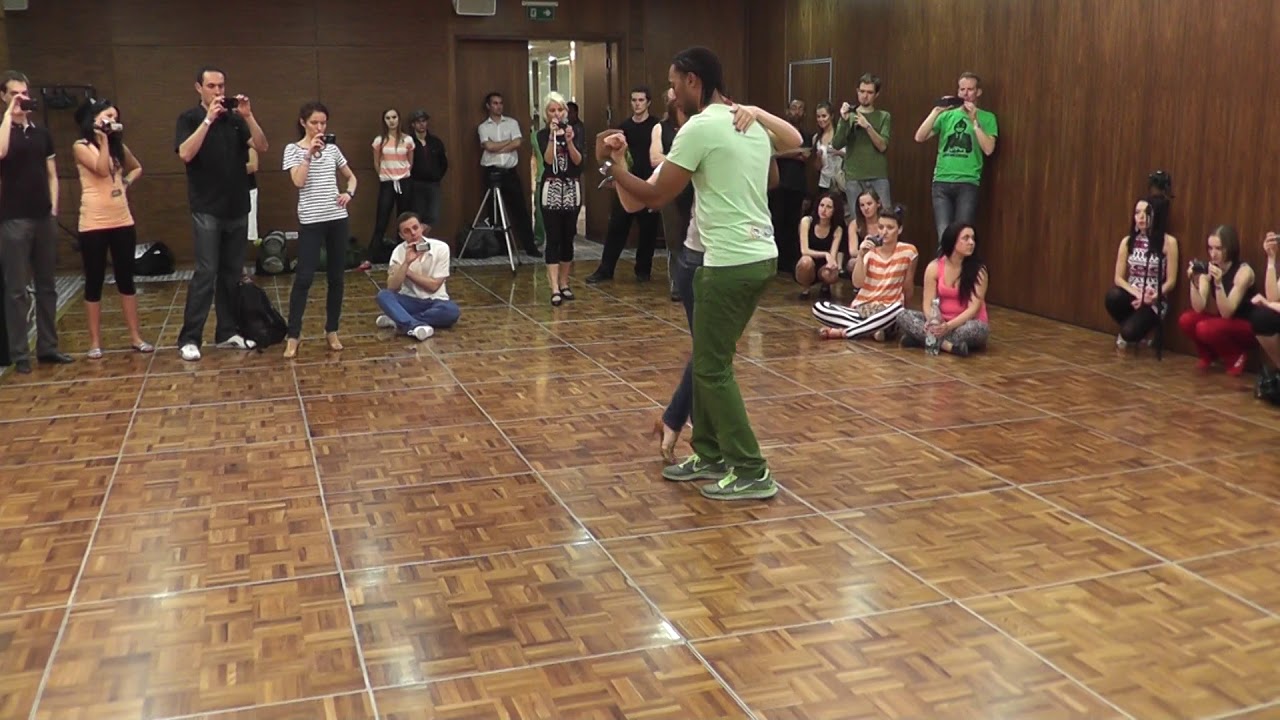 Fernando & Michaela kizomba demo 1 [Wroclaw Salsa Bachata Kizomba ...