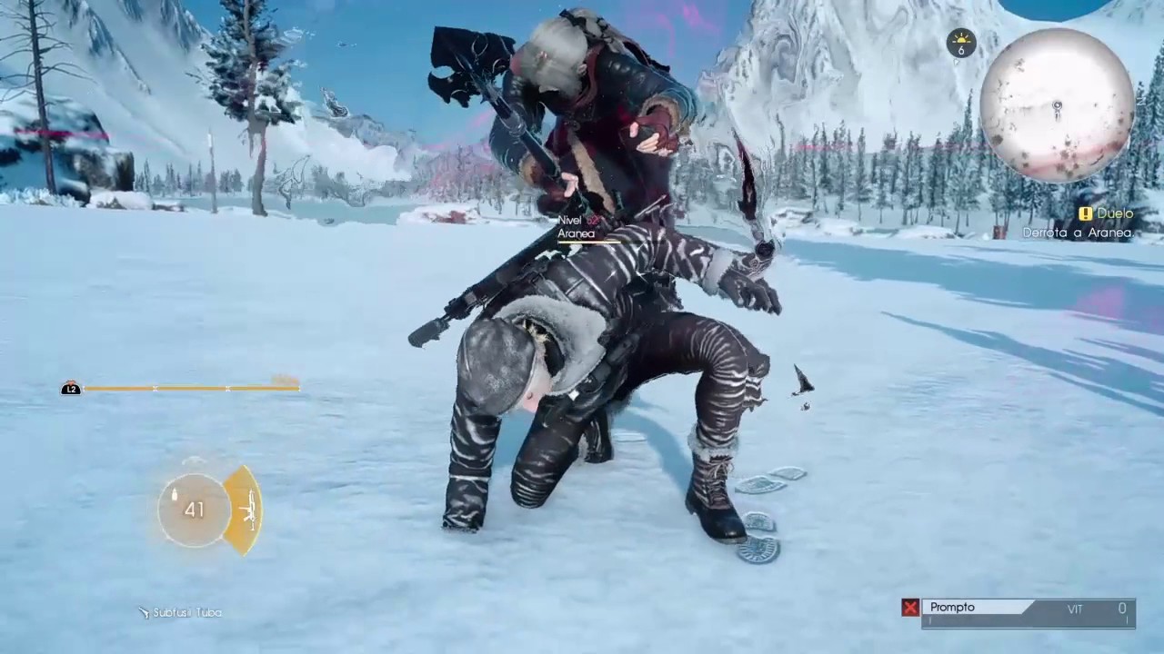 RECIBE EL CASTIGO, ARANEA BAE! | Final Fantasy XV: Episode Prompto | VS ...