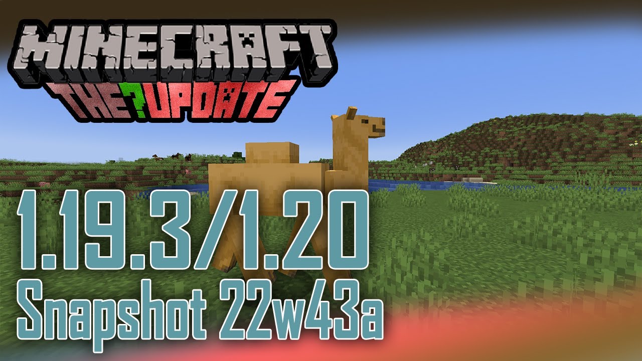 Minecraft 1.19.3/1.20: The ? Update Snapshot 22w43a - A Bit of Bug ...