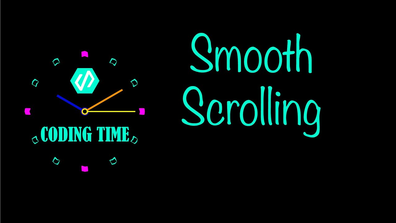 Smooth Scrolling of Web-Page CSS, JS - YouTube