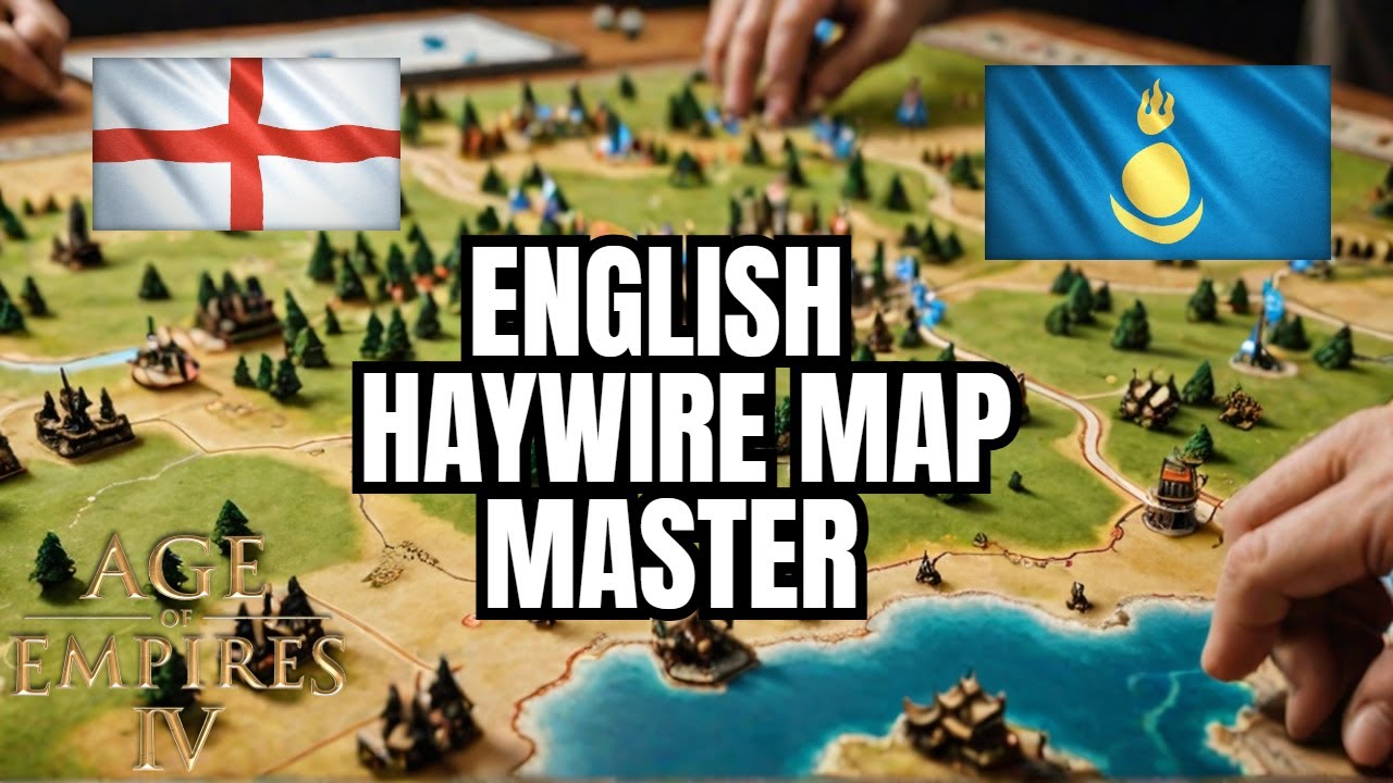How to Play English on Haywire Map in Age of Empires IV Season 9! - YouTube
