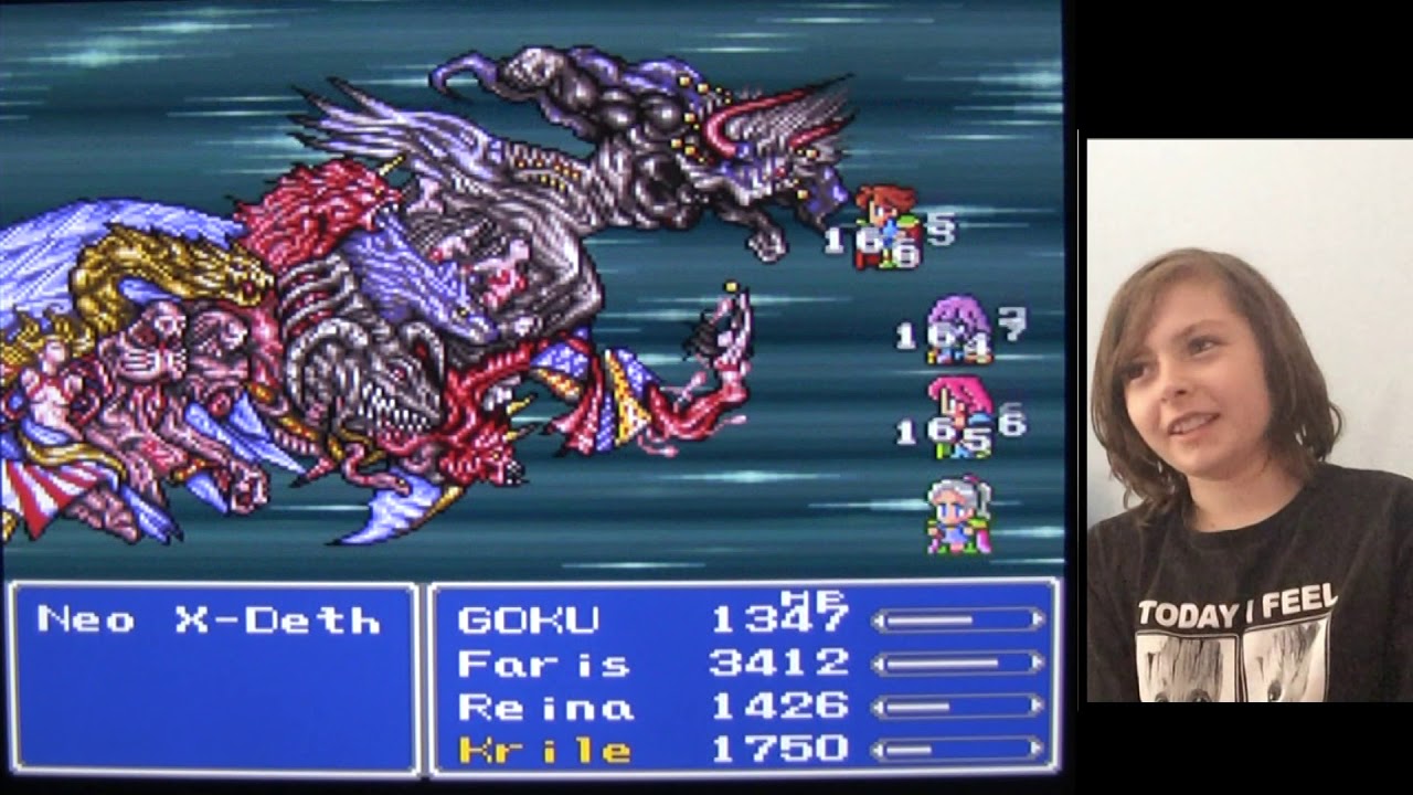 FINAL FANTASY V - Boss Battle w/ Ending: All-Mime Party vs. X-Death # ...