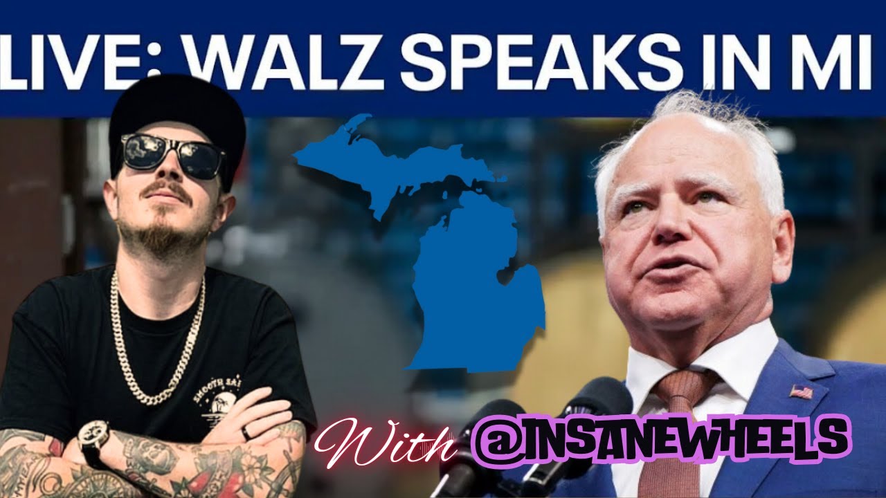 Live Coverage: Tim Walz Delivers Remarks In Michigan - YouTube