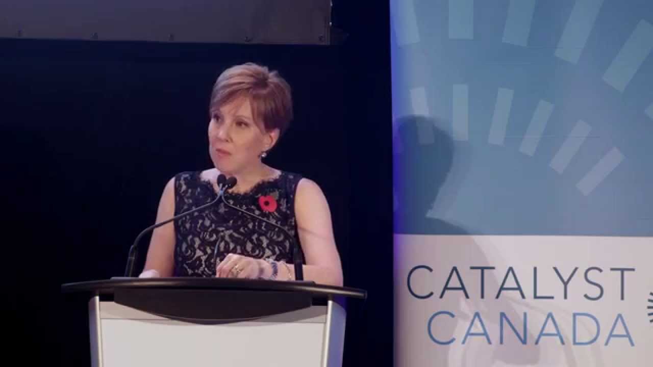Deborah Gillis, Catalyst, 2015 Catalyst Canada Honours - YouTube