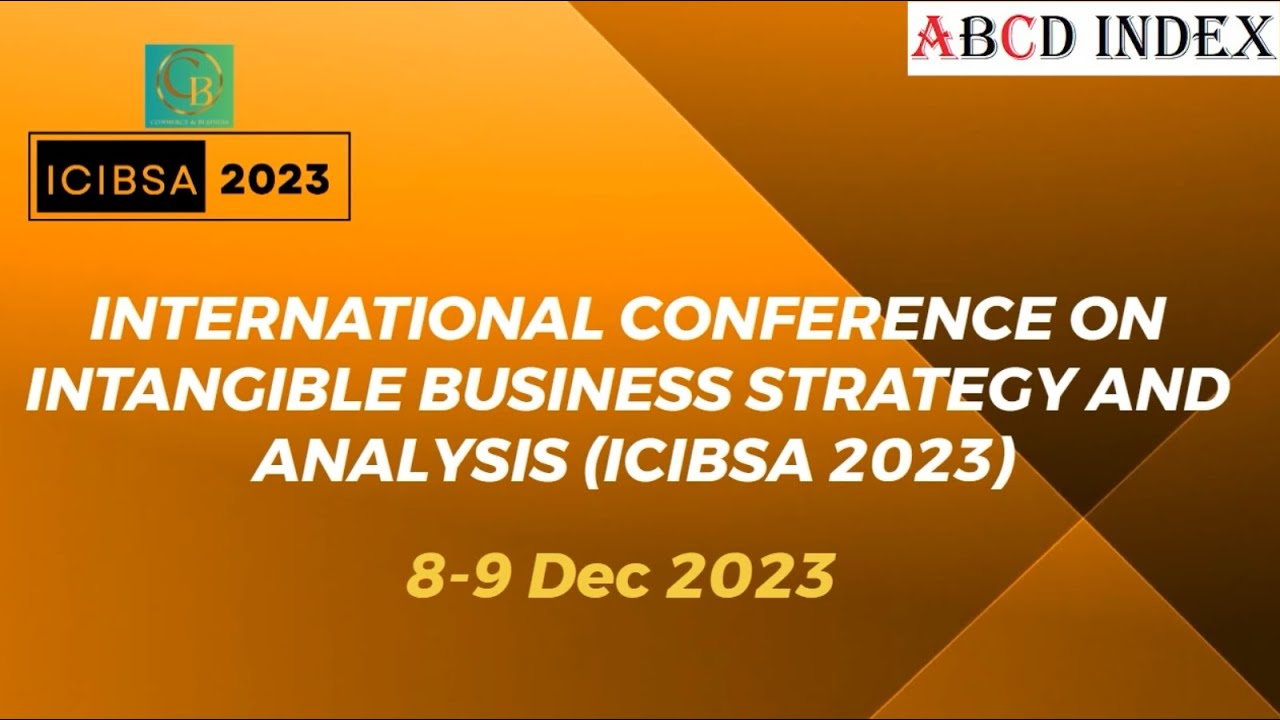 Business & Economics Conference 2023 | International Conference ...
