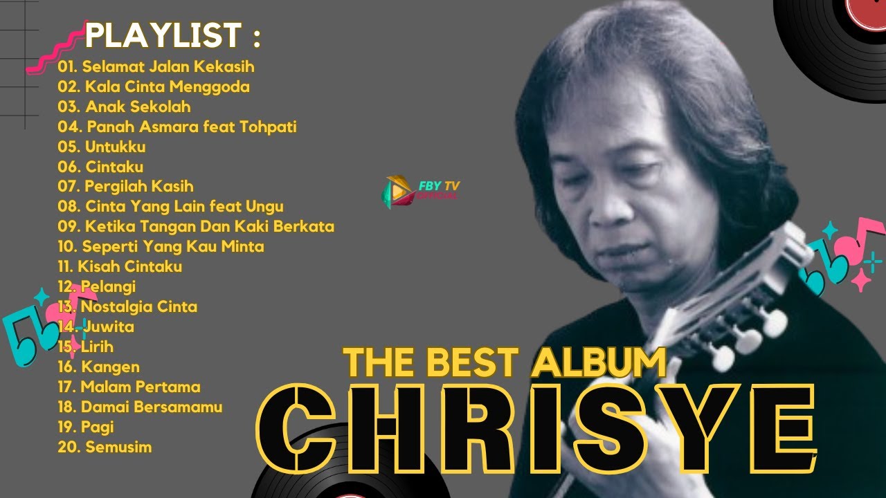 CHRISYE FULL ALBUM NOSTALGIA, LAGU TERBAIK CHRISYE - YouTube