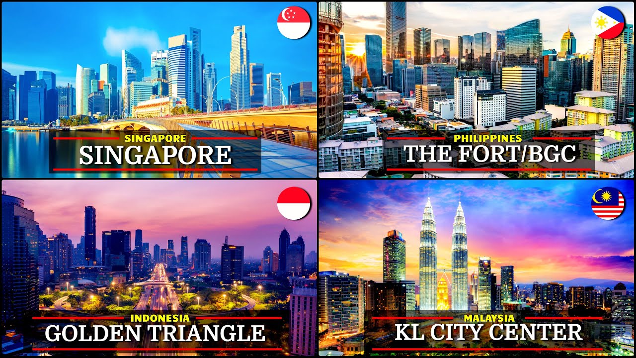 World-Class Modern City Districts in Southeast Asia - YouTube