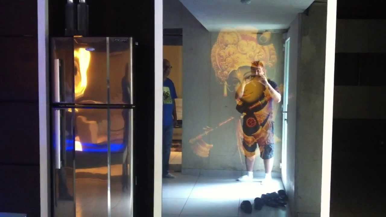 Magic Mirror operated by Smart-BUS G4 Home Automation System - YouTube