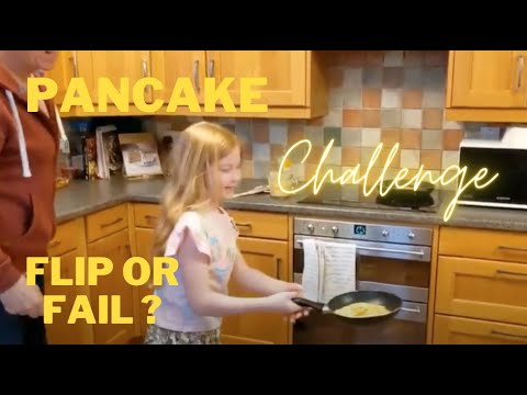 Pancake challenge - Flip or fail - YouTube