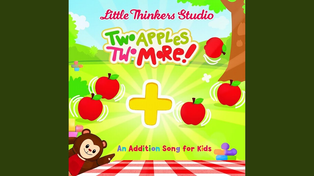 Two Apples, Two More (A Fun Addition Song for Toddlers) - YouTube