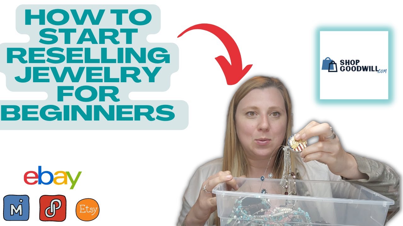 HOW TO RESELL JEWELRY FOR BEGINNERS - Step by Step Buying Jewelry Lot ...