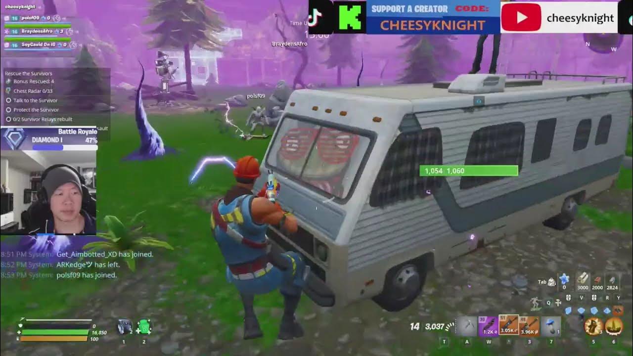 Fortnite Monday | #Ad Code ️ CHEESYKNIGHT - YouTube