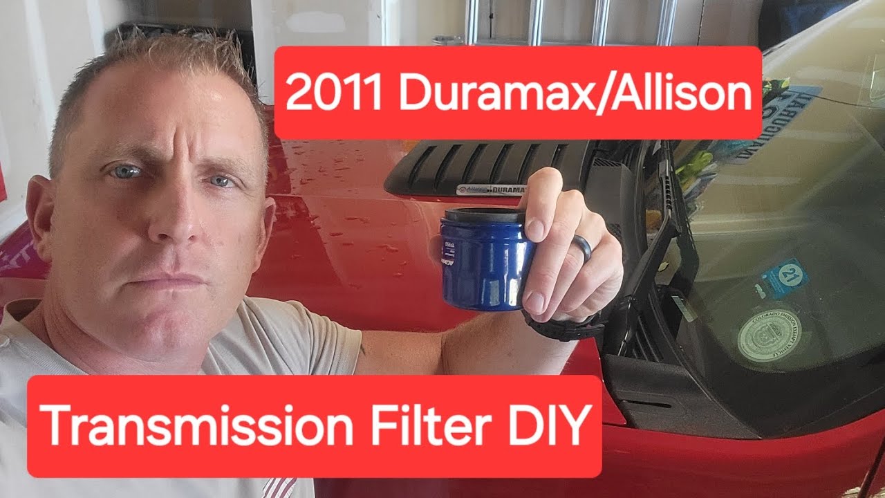 Duramax Allison Filter change how to! Chevy & GMC external filter ...