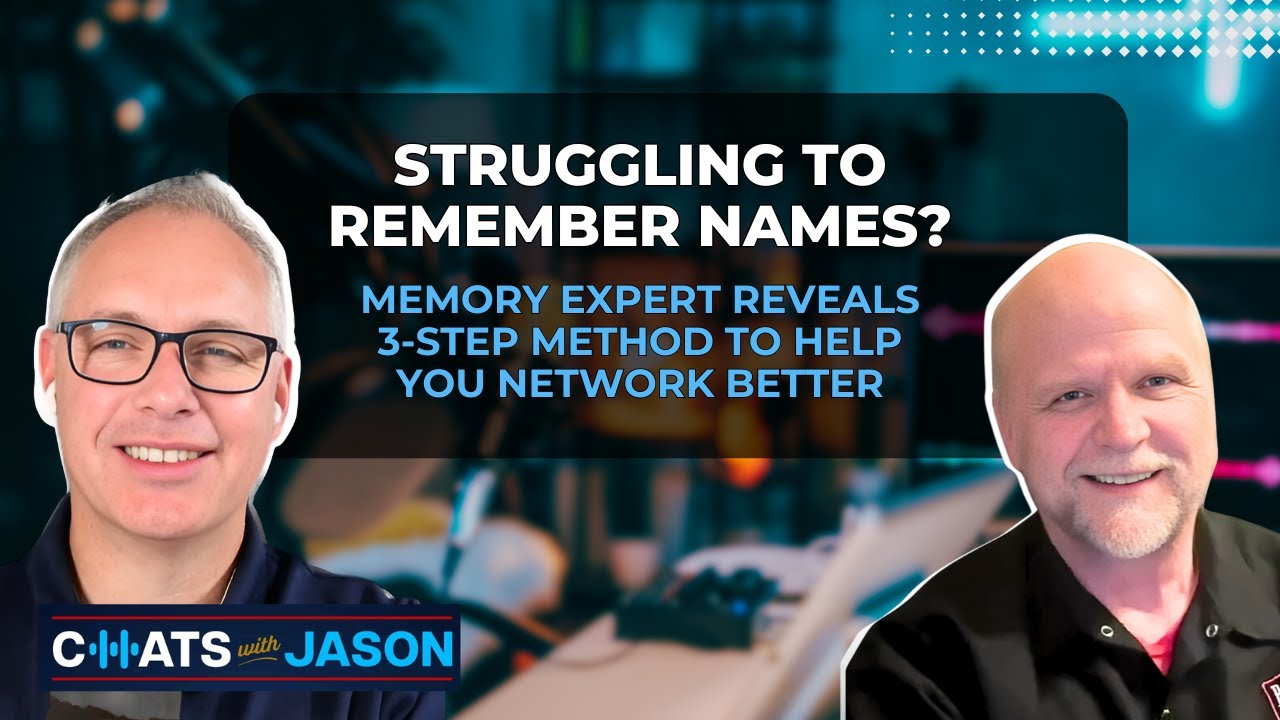 How to Remember Names: Memory Expert's 3-Step Method - YouTube