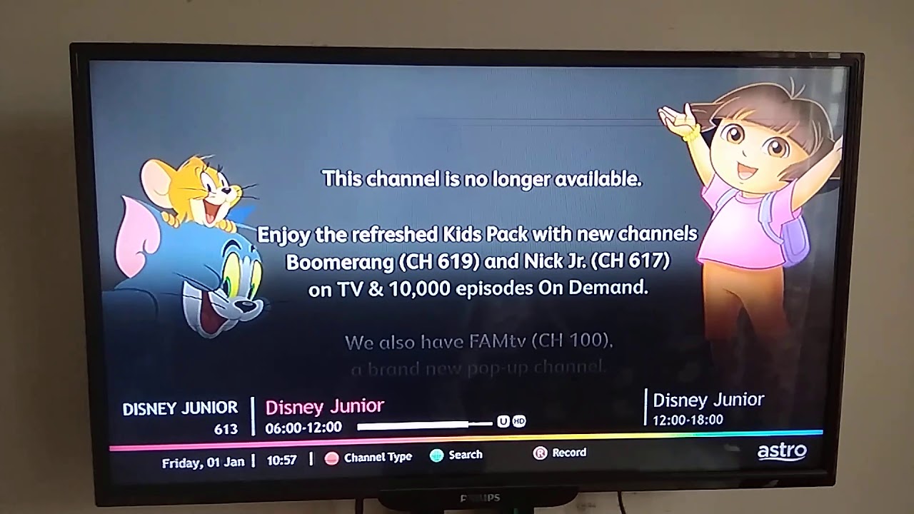 Disney network no longer to transmission - YouTube