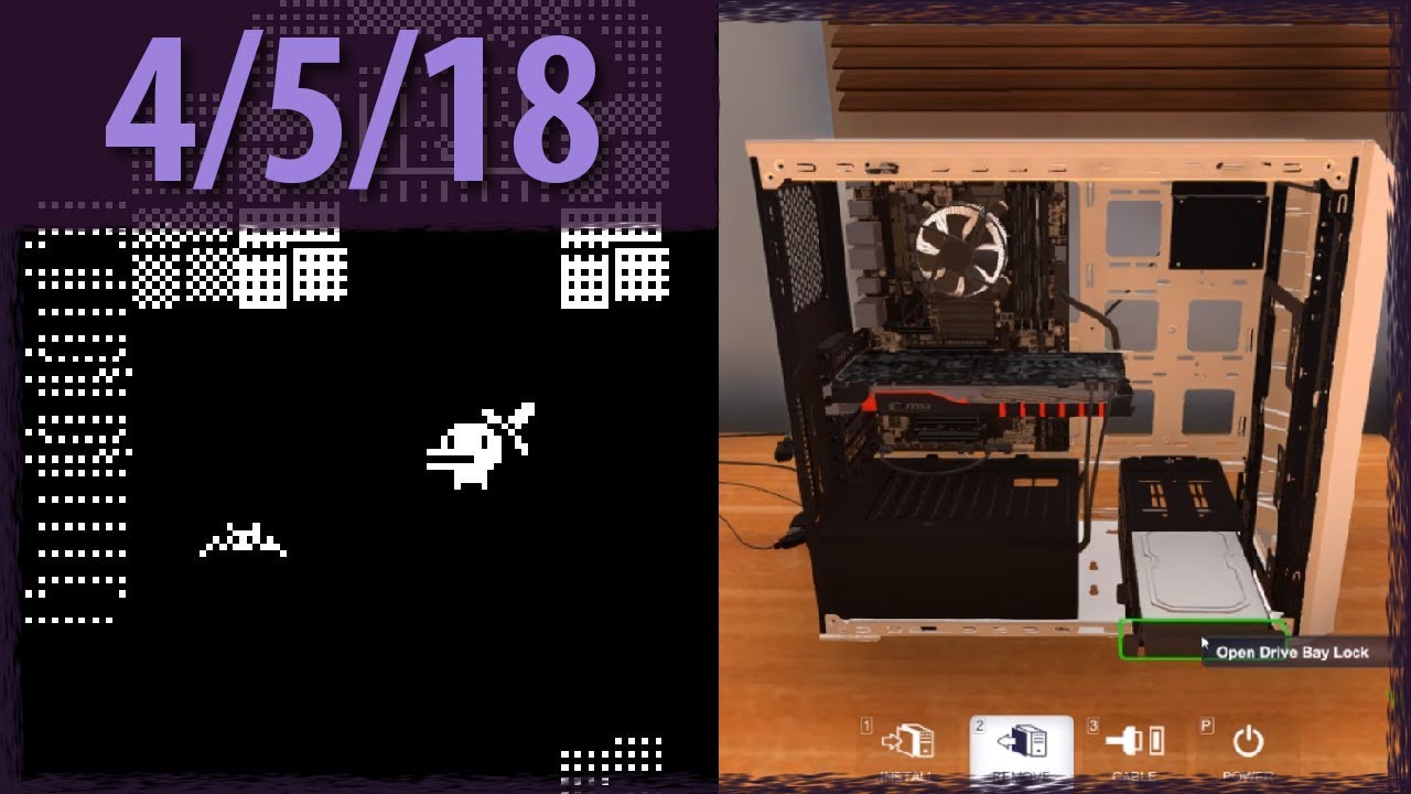 MINIT / PC BUILDING SIMULATOR ⫽ BarryIsStreaming - YouTube