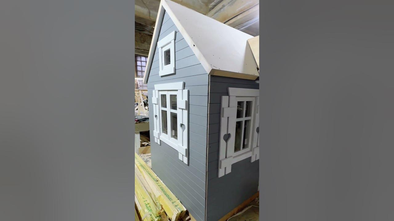 Детский Домик на Улицу Своими Руками СМОТРИМ видео для КЛИЕНТА! #DIY ...