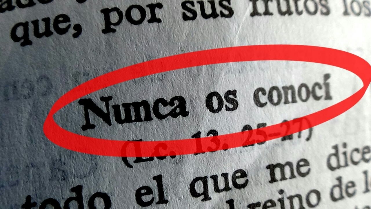 NUNCA OS CONOCI - YouTube