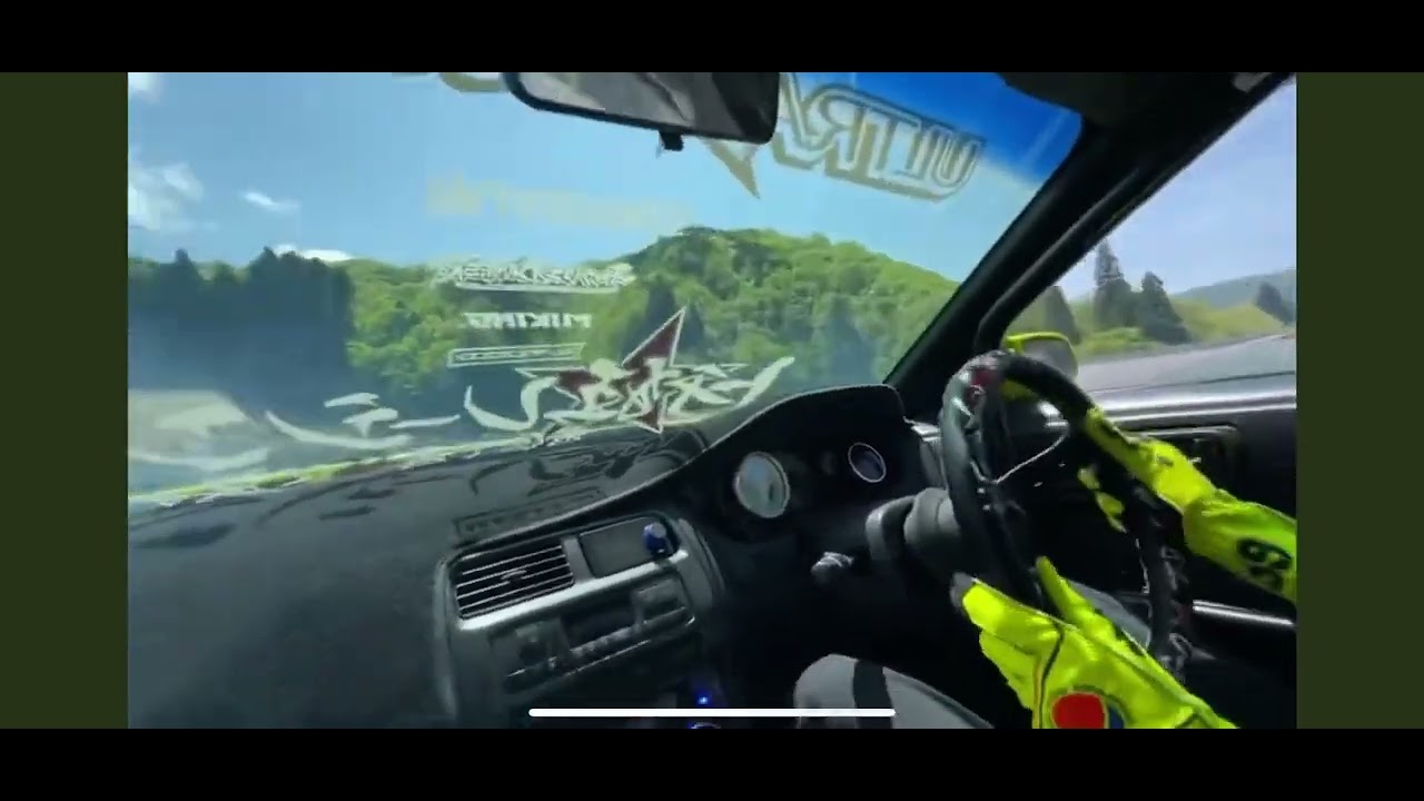 ドリドレ走2023 車内から ULTRA☆GROOVER トチ狂レーシング 326POWER - YouTube