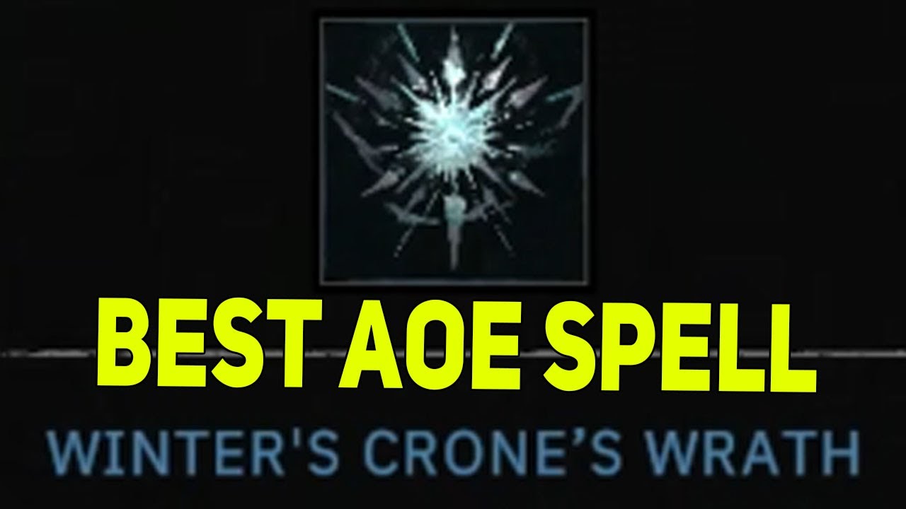 Best Early AOE Spell in Tainted Grail Fall Of Avalon, Winter's Crone ...