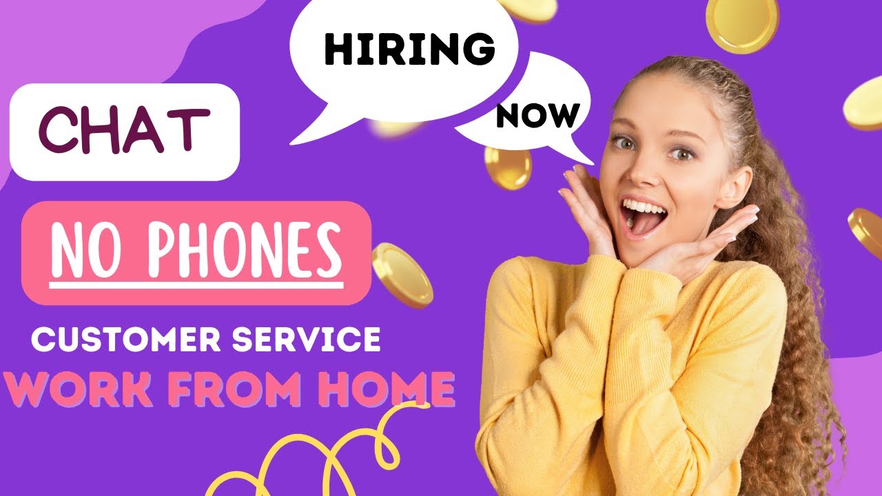 CHAT (NO PHONES) Specialist Customer Service Hiring Now | Work From ...