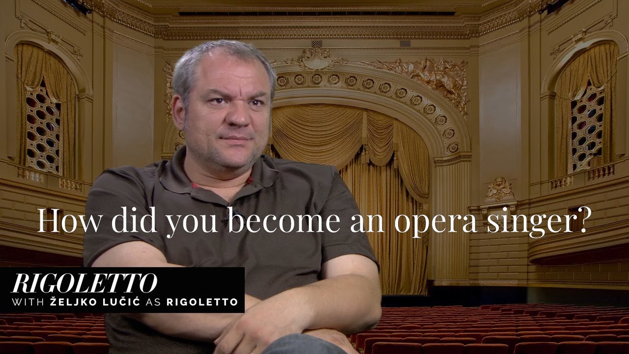 "Rigoletto" star Željko Lučić shares his journey to opera - YouTube
