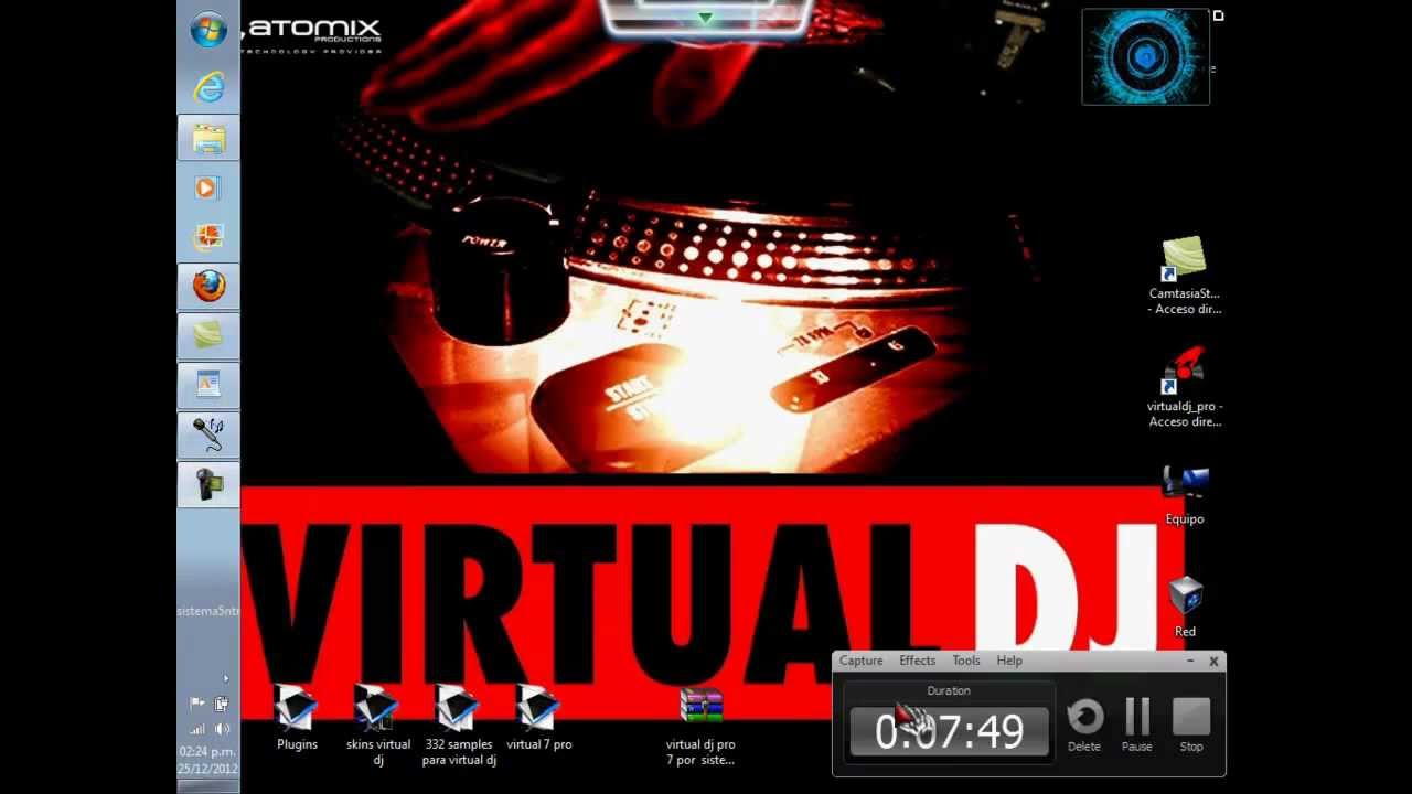 Como descargar e instalar virtual dj pro 7 en español full con CRACK ...