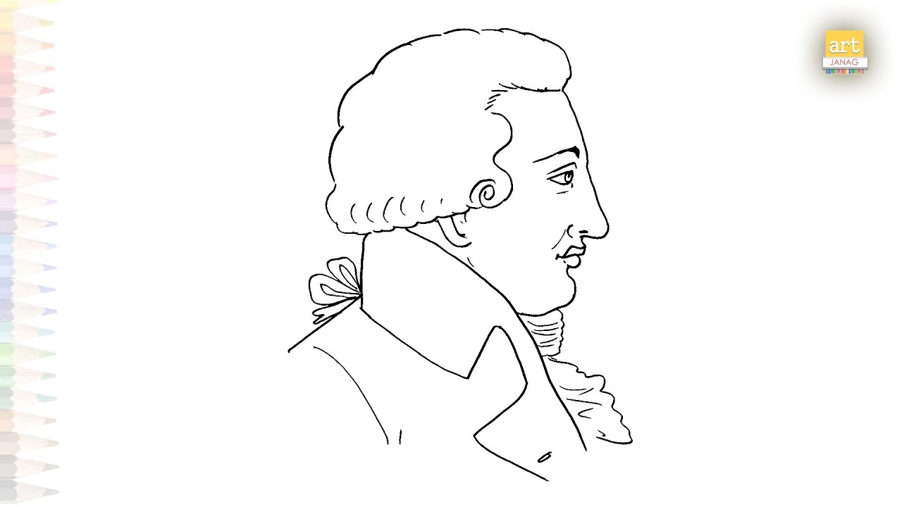 Achille Nicolas Isnard drawing easy | Art tutorial | How to draw ...