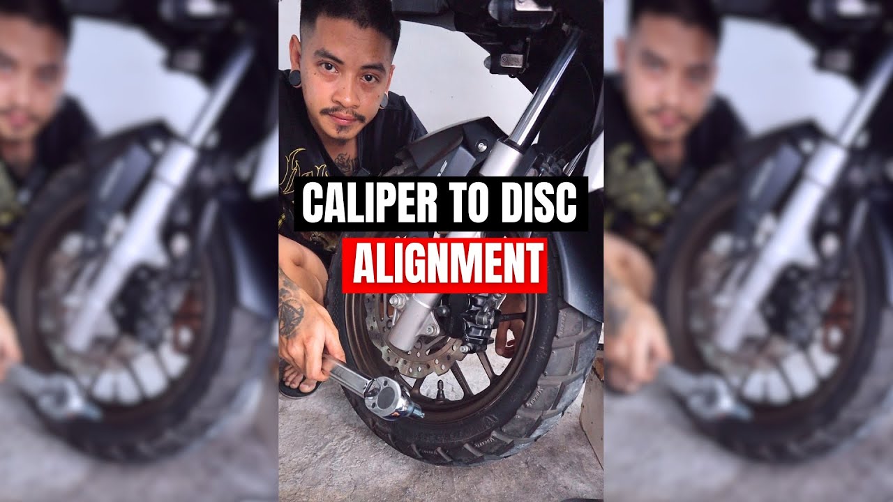 Caliper to Disc Alignment - YouTube