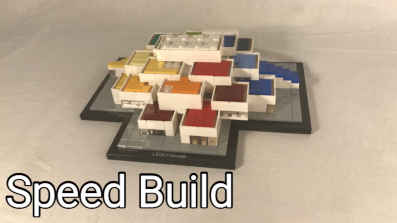 Lego Architecture 21037 Lego House (Speed Build) - YouTube