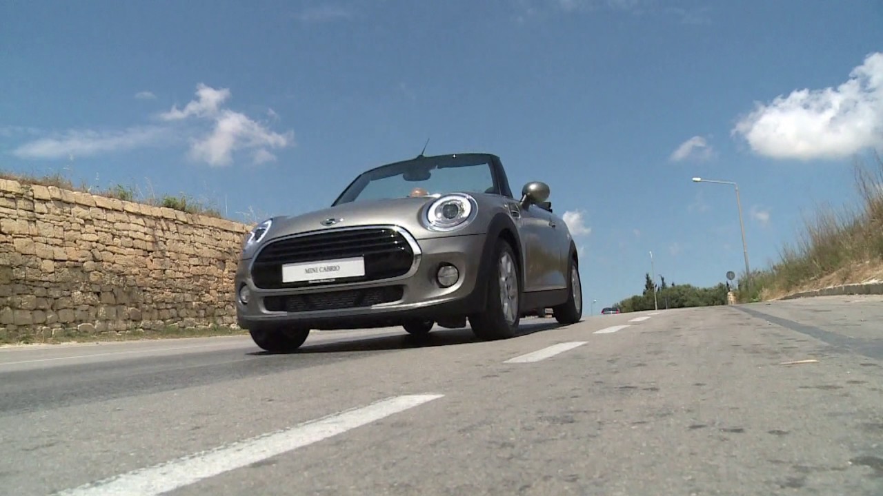 Mini Cabrio test drive - YouTube