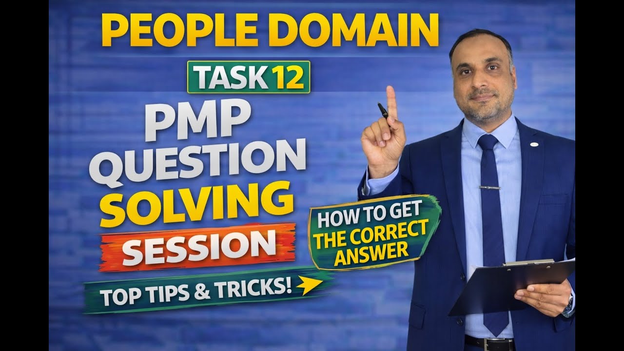 Pmp People Task 12 | Define Team Ground Rules | 10 Questions With ...