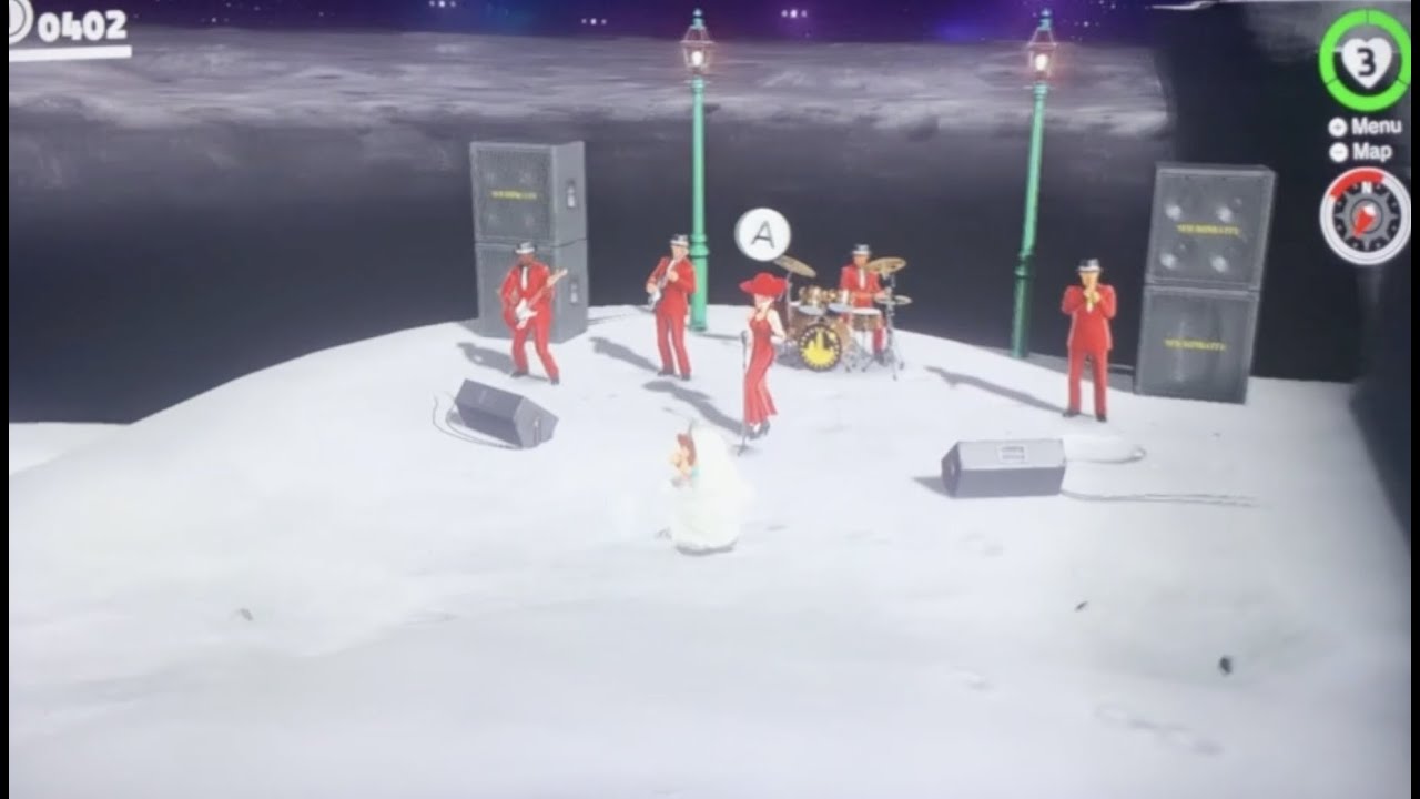 Super Mario Odyssey - Dark Side - Rabbit Ridge/ Darker Side - Culmina ...