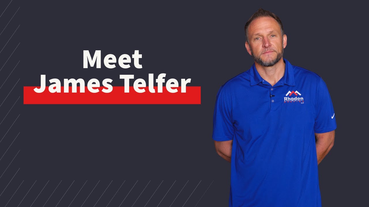 James Telfer Bio - Meet the Team of Rhoden Roofing - YouTube