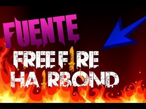 FUENTE DE TEXTO De Free Fire: ESTILO De Letra Del Juego