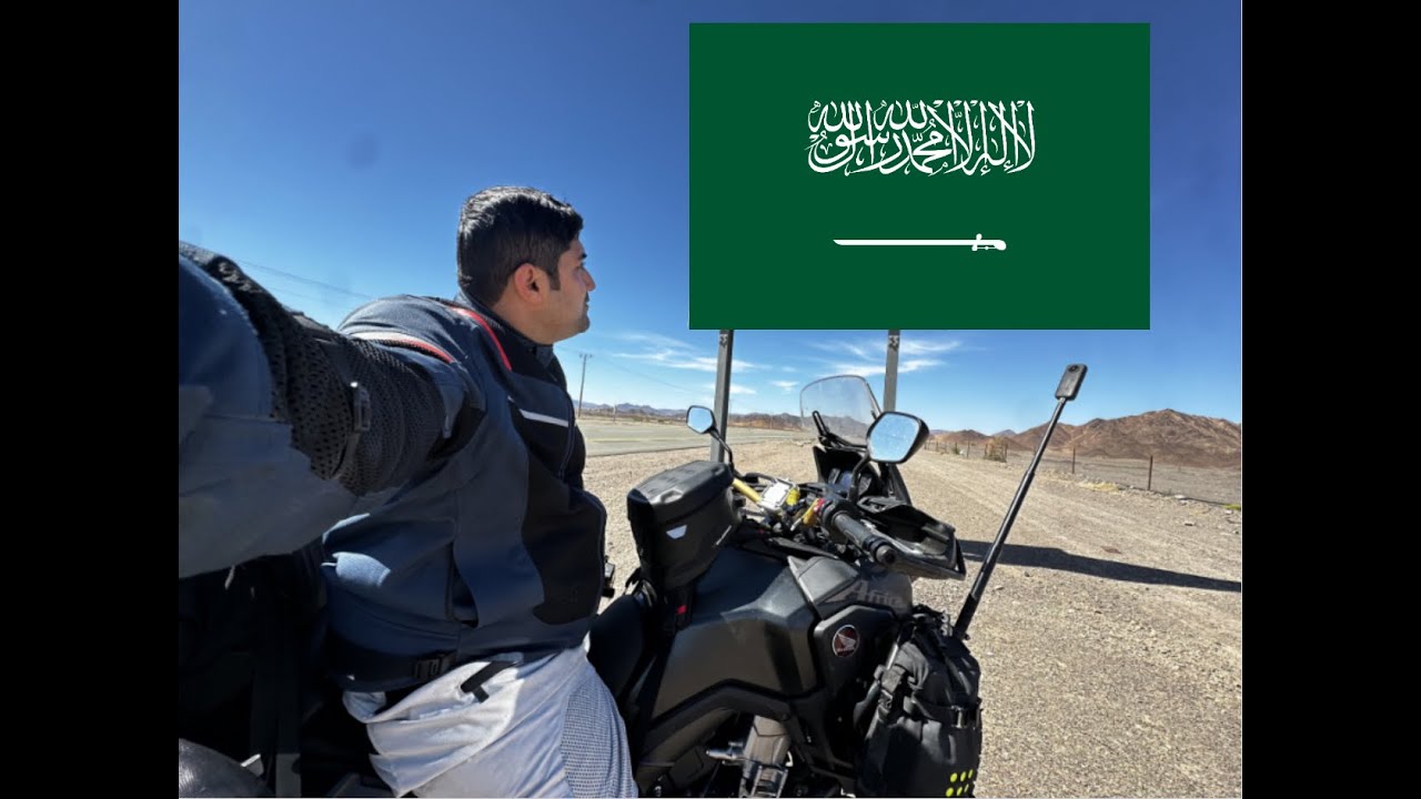 The ADVENTURE BEGINS IN SAUDI ARABIA 🏍️ Motorcycle tour |#dubai to ...