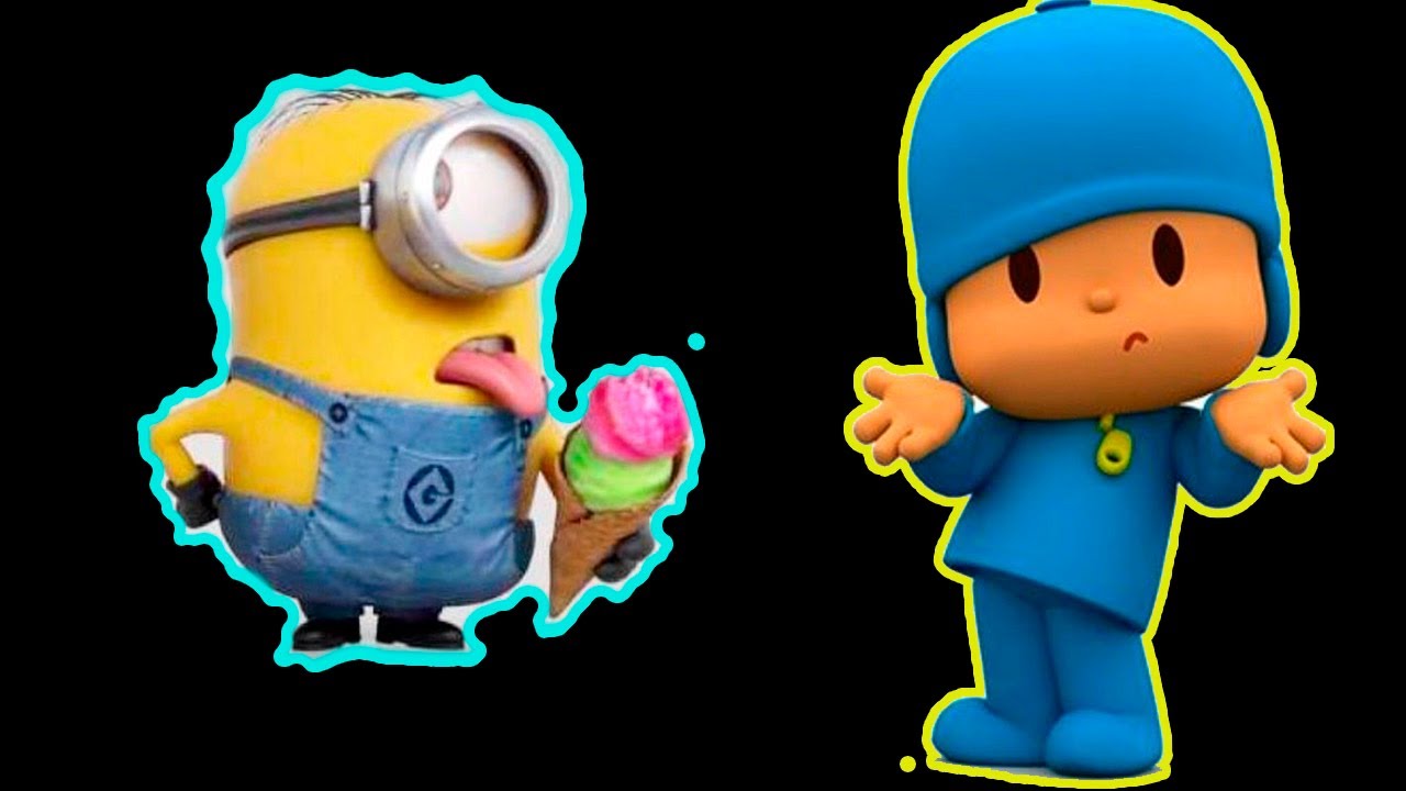 POCOYO & MINION "IT'S MINE" SOUND VARIATIONS IN 44 SECONDS - YouTube
