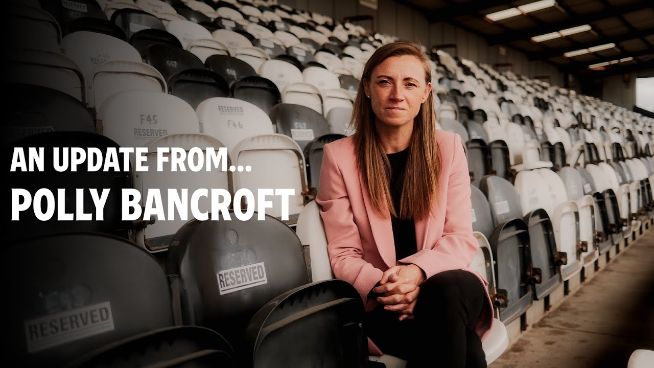 CEO Update with Polly Bancroft | Matchday Ticketing Prices - YouTube