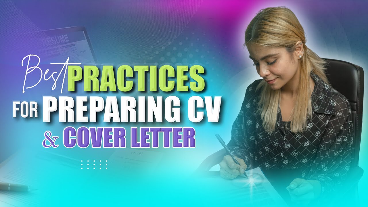 Best practices for preparing CV and Cover Letter - YouTube