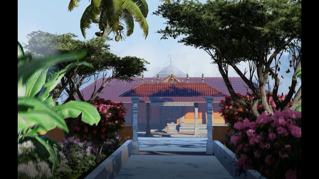 Temple Animation | Temple Architecture | ದೇವಸ್ಥಾನ ಅನಿಮೇಷನ್ ವಿಡಿಯೋ - YouTube