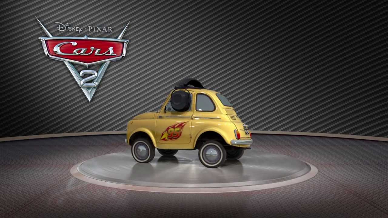 Pixar Cars 2 - Turntable Luigi (2011) (High Def) - YouTube