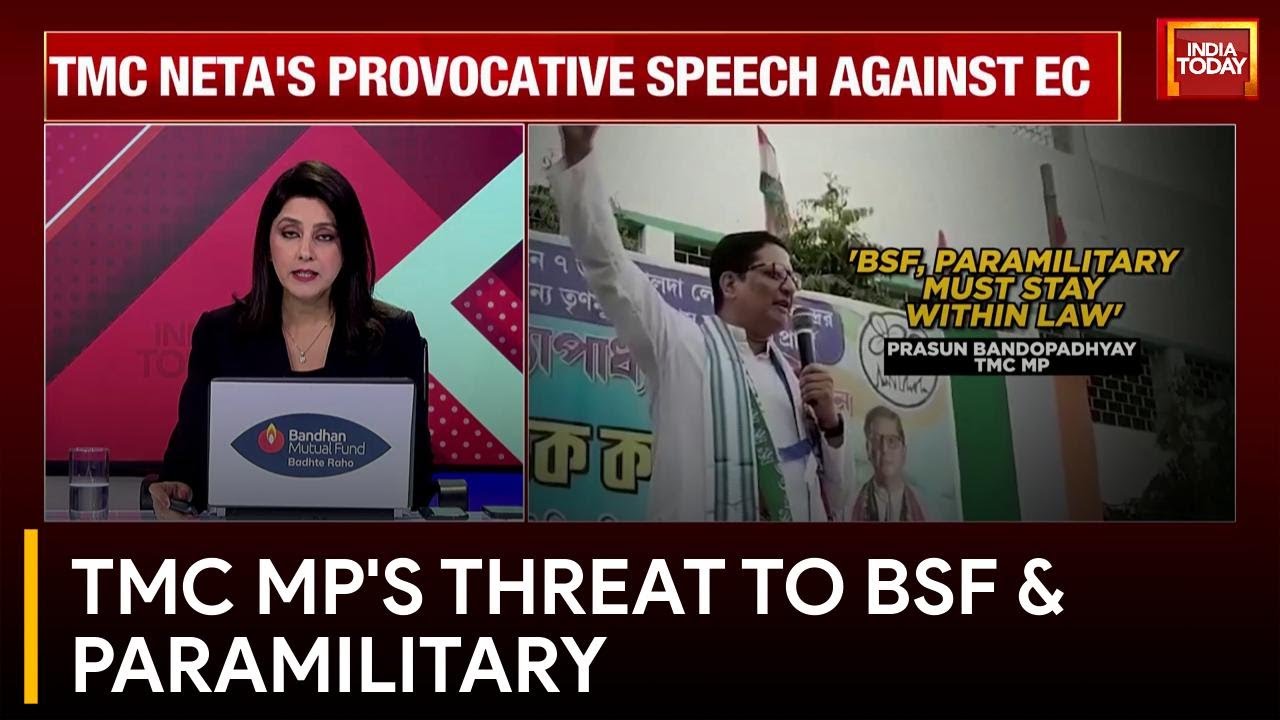 'If Paramilitary Threatens...' TMC MP Prasun Bandopadhyay's Provocative ...