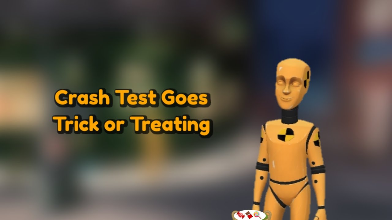 Crash Test Goes Trick or Treating - YouTube