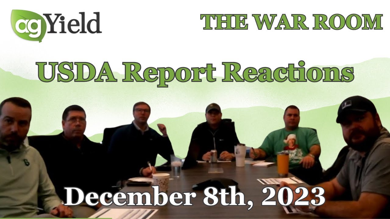 The War Room BONUS Episode: USDA Report Reactions | December 8th, 2023 ...