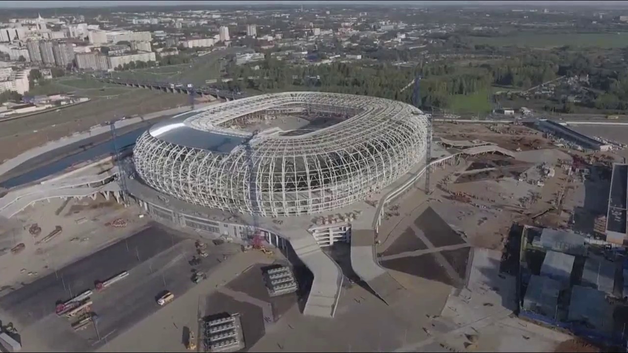 Saransk Estadio - Mordovia Arena - Saransk Stadion - YouTube