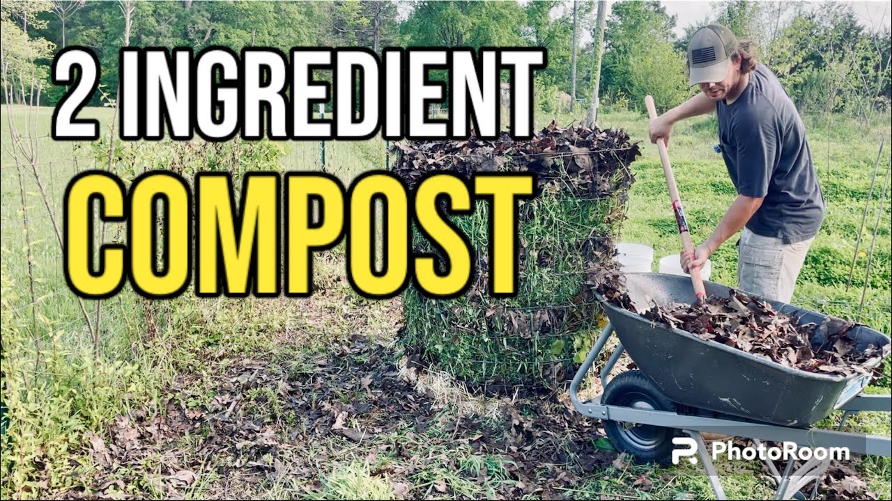 Make Compost FAST with 2 Simple Ingredients - YouTube