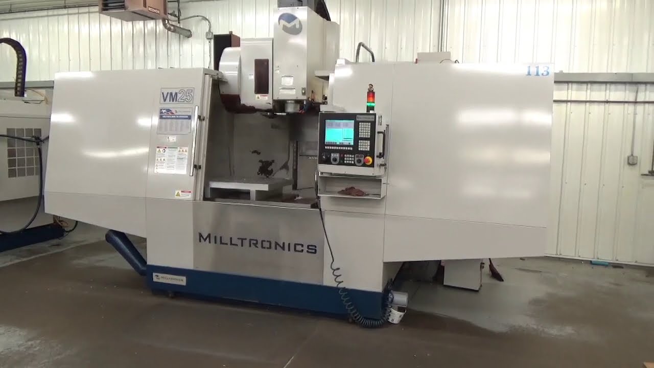 Milltronics VM25 CNC Vertical Machining Center For Sale At MachinesUsed ...