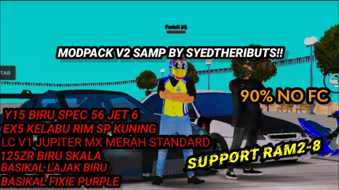 MODPACK SAMP V2 BY SYED THERIBUTS 🚀|GTA SAMP MALAYSIA - YouTube