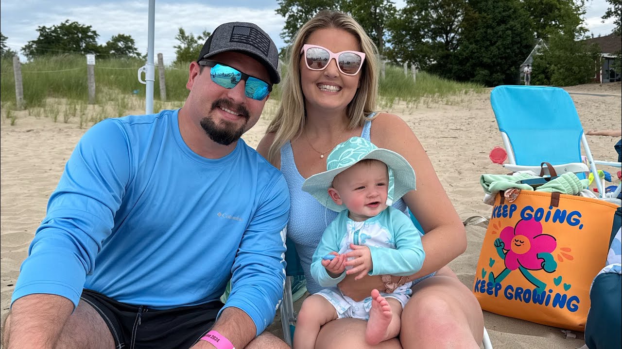 BABY’S FIRST BEACH DAY! CRYSTAL BEACH, ONTARIO | JUNE 2024 - YouTube