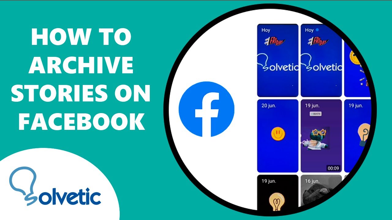 How to ARCHIVE STORIES ON FACEBOOK - YouTube